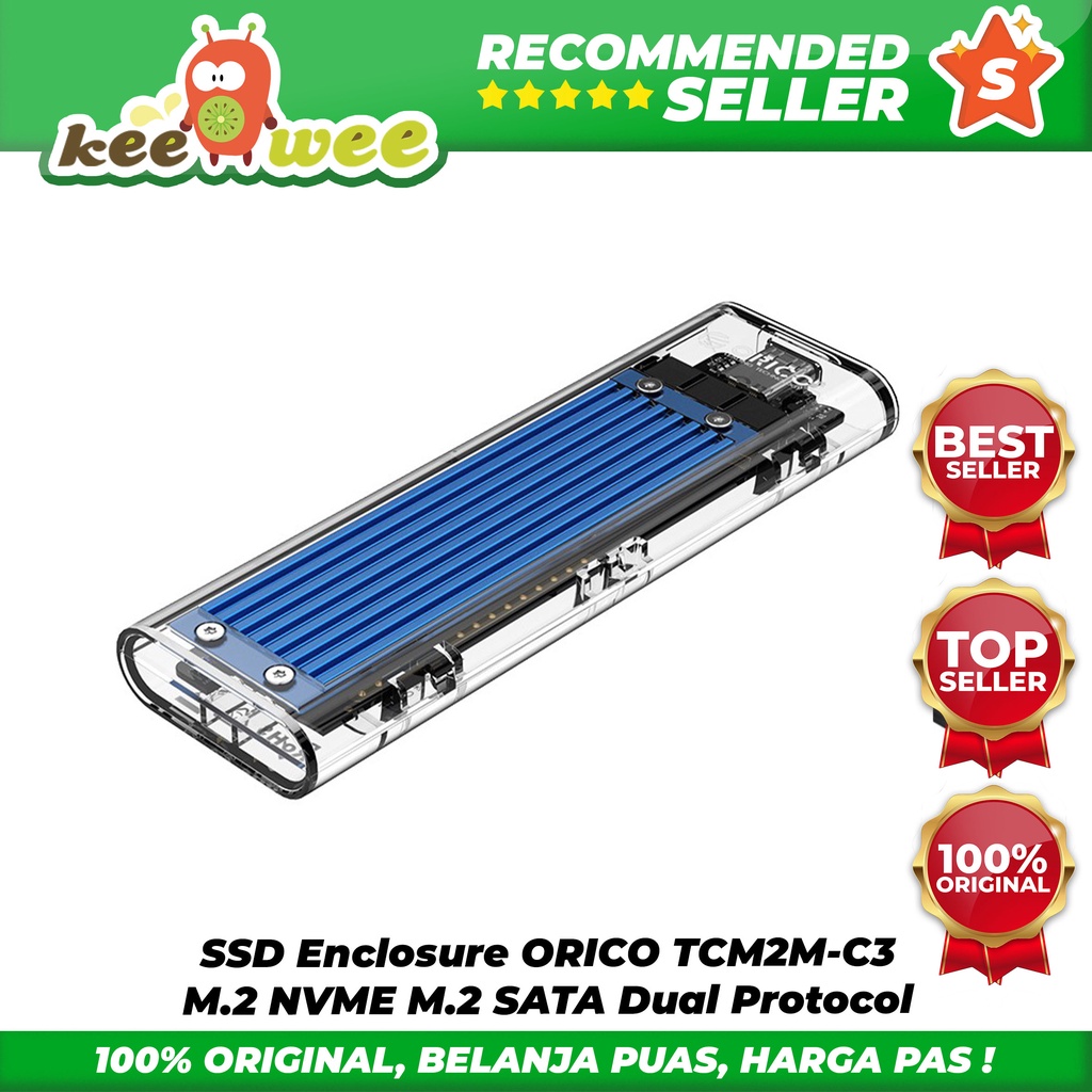 Ssd Enclosure ORICO M.2 NVME M.2 SATA Dual Protocol | Shopee Malaysia