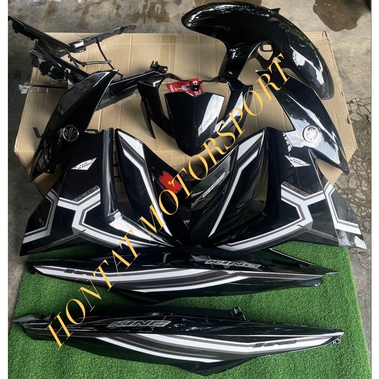 COVERSET MX KING 2022 FULL BLACK LINE NEW DESIGN V1-V2 | Shopee Malaysia