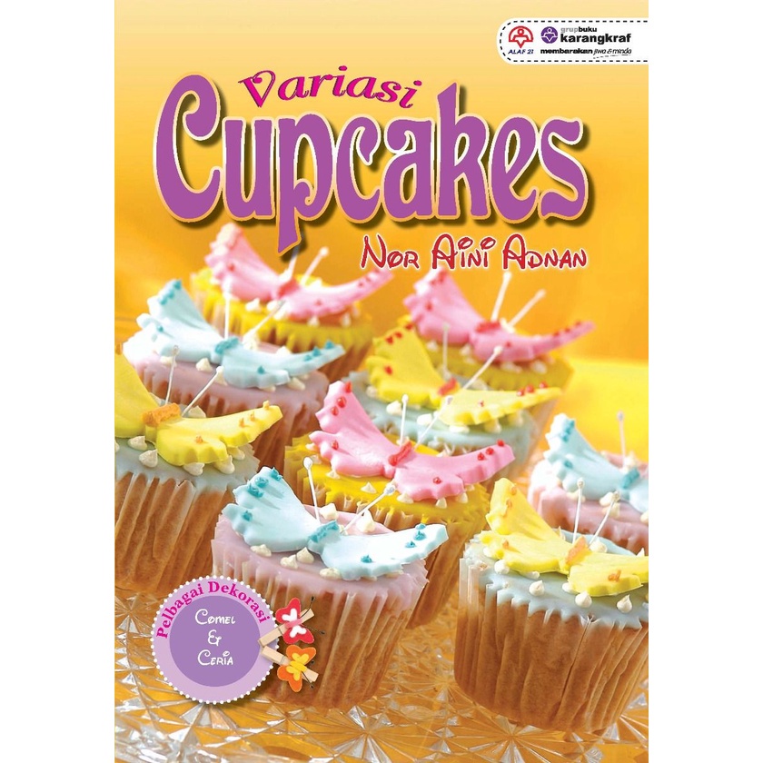 [ALAF21] Buku Resepi : Variasi Cupcake | Shopee Malaysia