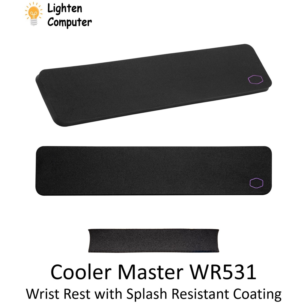 COOLER MASTER WR531 | Wrist Rest with Splash Resistant Coating | Shopee ...
