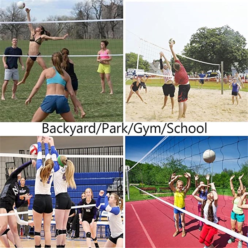 Jaring Badminton Net Portable Folding Easy Nett Outdoor Nylon Rope ...