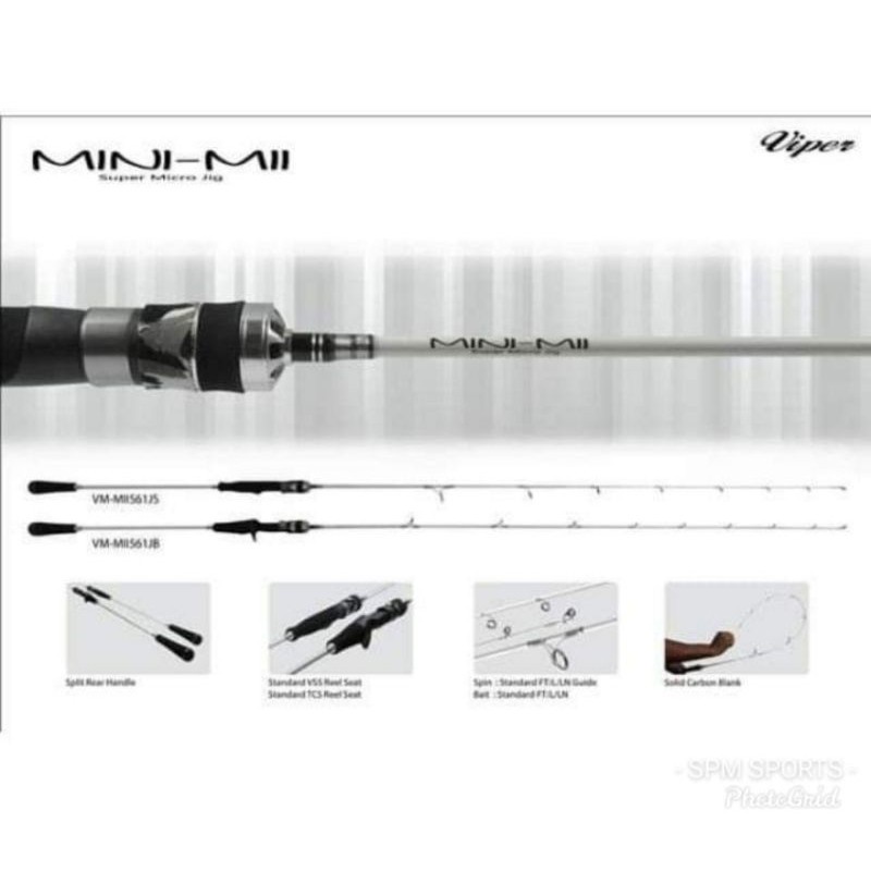 Vipers Mini MII Super Micro Jigging Rod | Shopee Malaysia