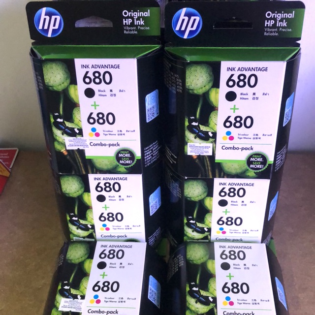 HP 680 COMBO PACK / X4E78AA COMBO ORIGINAL (LIMITED STOCKS) | Shopee ...