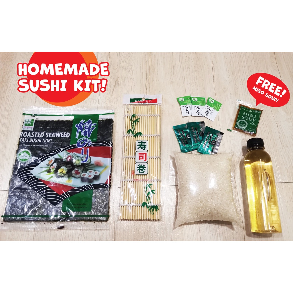🔥Ready Stock 🔥 Sushi DIY KIT Sushi Set Sushi Making Set Sushi Package ...