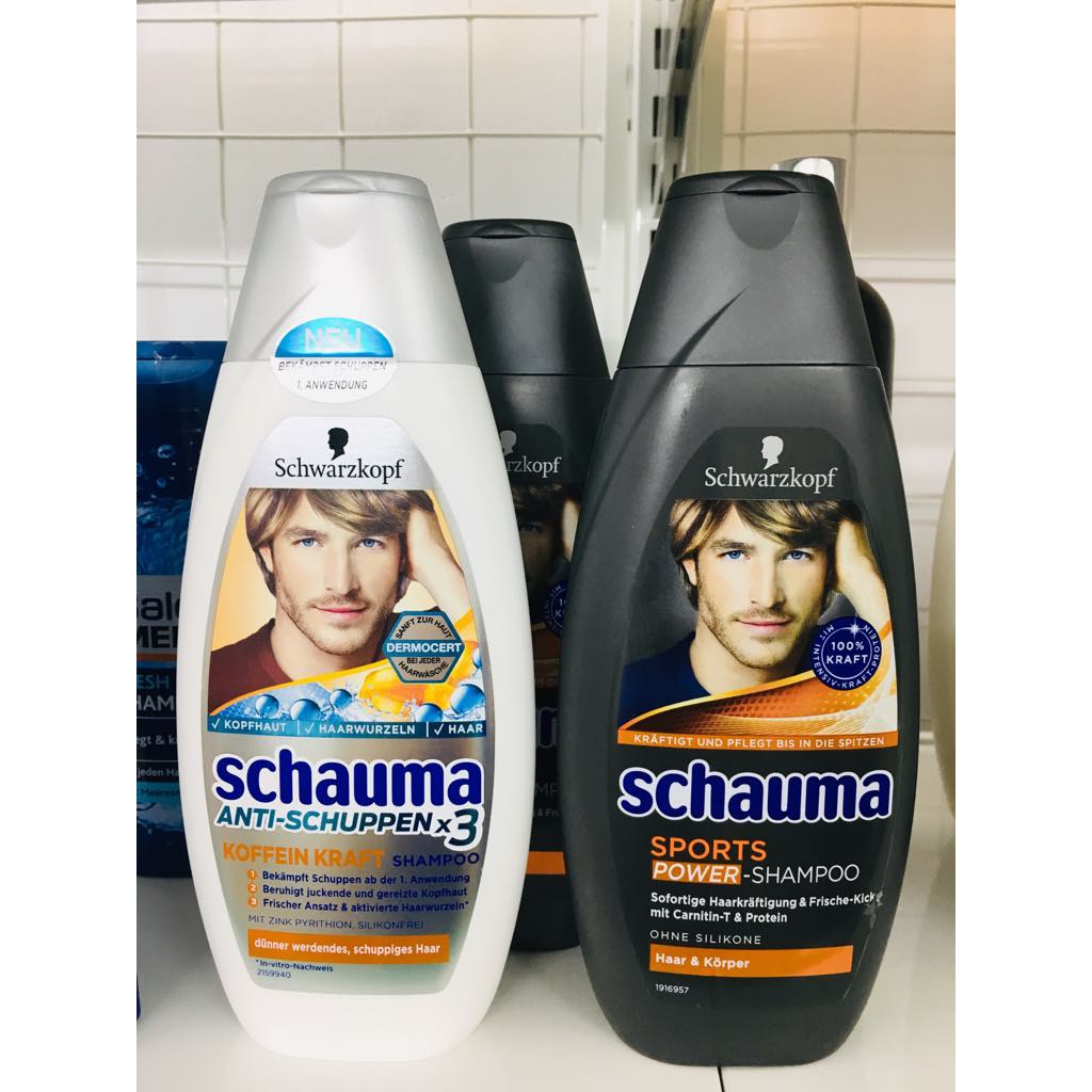 Schwarzkopf Schauma men's shampoo 400ml (Germany) | Shopee Malaysia
