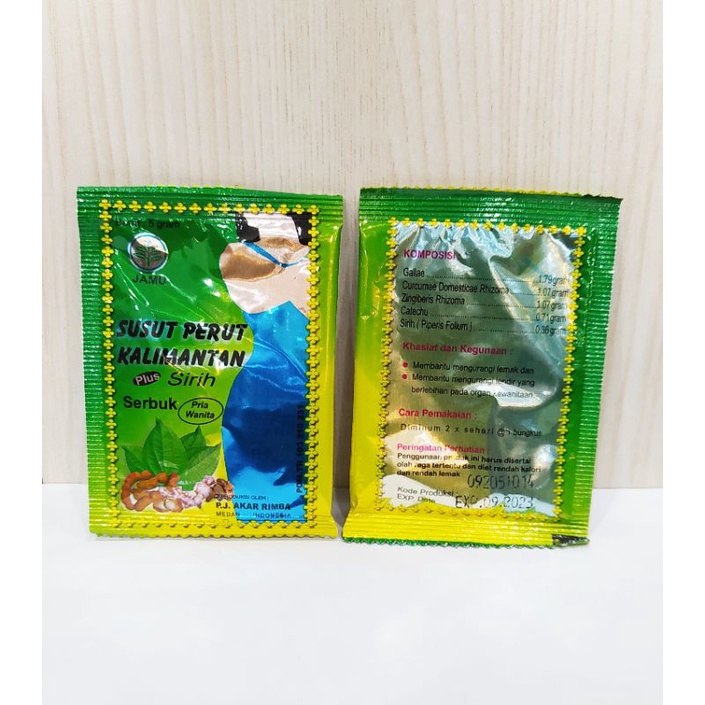 Kalimantan Stomach Shrink Powder Jamu (10 Sachets) | Shopee Malaysia