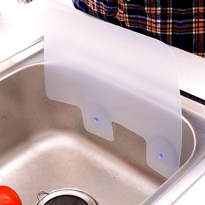 Silicone Sink Water Baffle Splash Guard Resistant Durable Waterproof ...