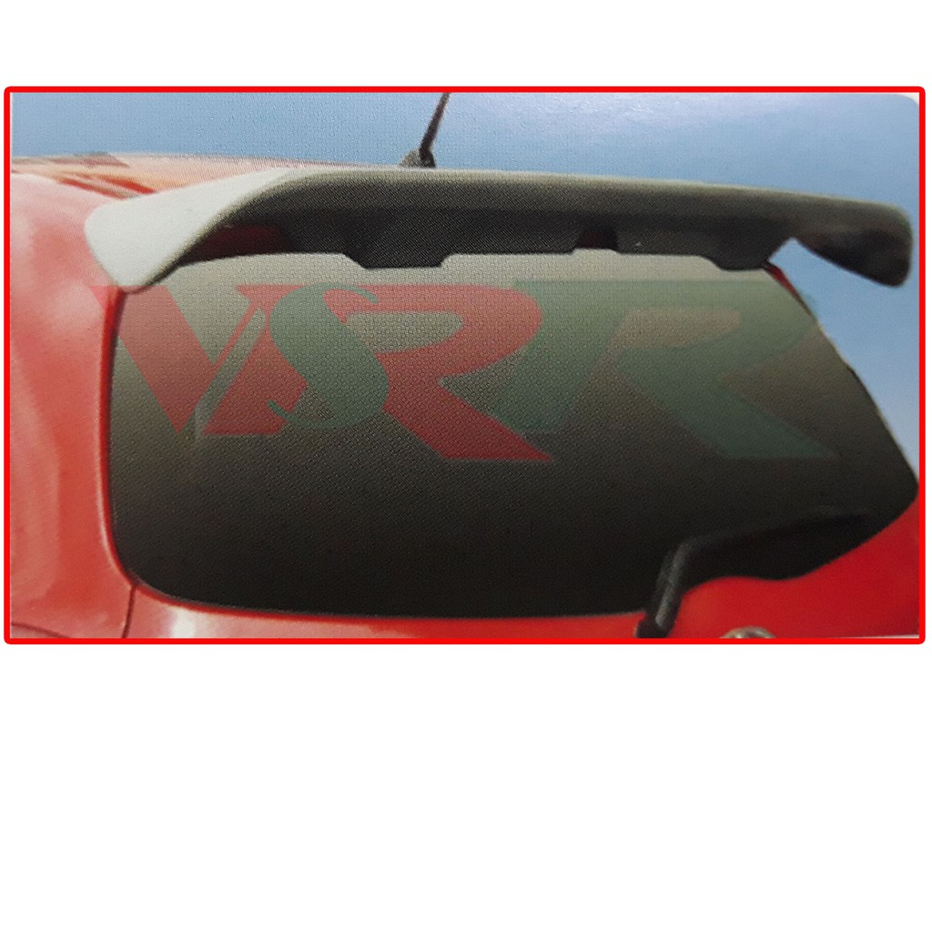 Toyota Yaris Sporty Style Rear Back Bonnet Bonet Trunk Boot Lip Wing ...