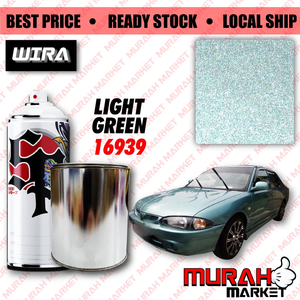 [ PROTON Wira Touch Up Paint Original Colors ] DIY Aerosol Paint Spray ...