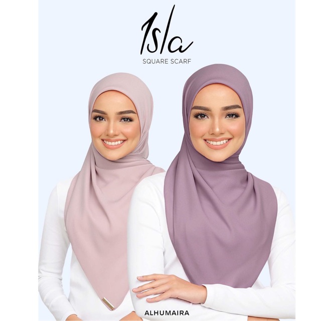 𝐈𝐒𝐋𝐀 𝐒𝐐𝐔𝐀𝐑𝐄 𝐒𝐂𝐀𝐑𝐅 (𝗔𝗟𝗛𝗨𝗠𝗔𝗜𝗥𝗔 𝗢𝗙𝗙𝗜𝗖𝗜𝗔𝗟) | Shopee Malaysia