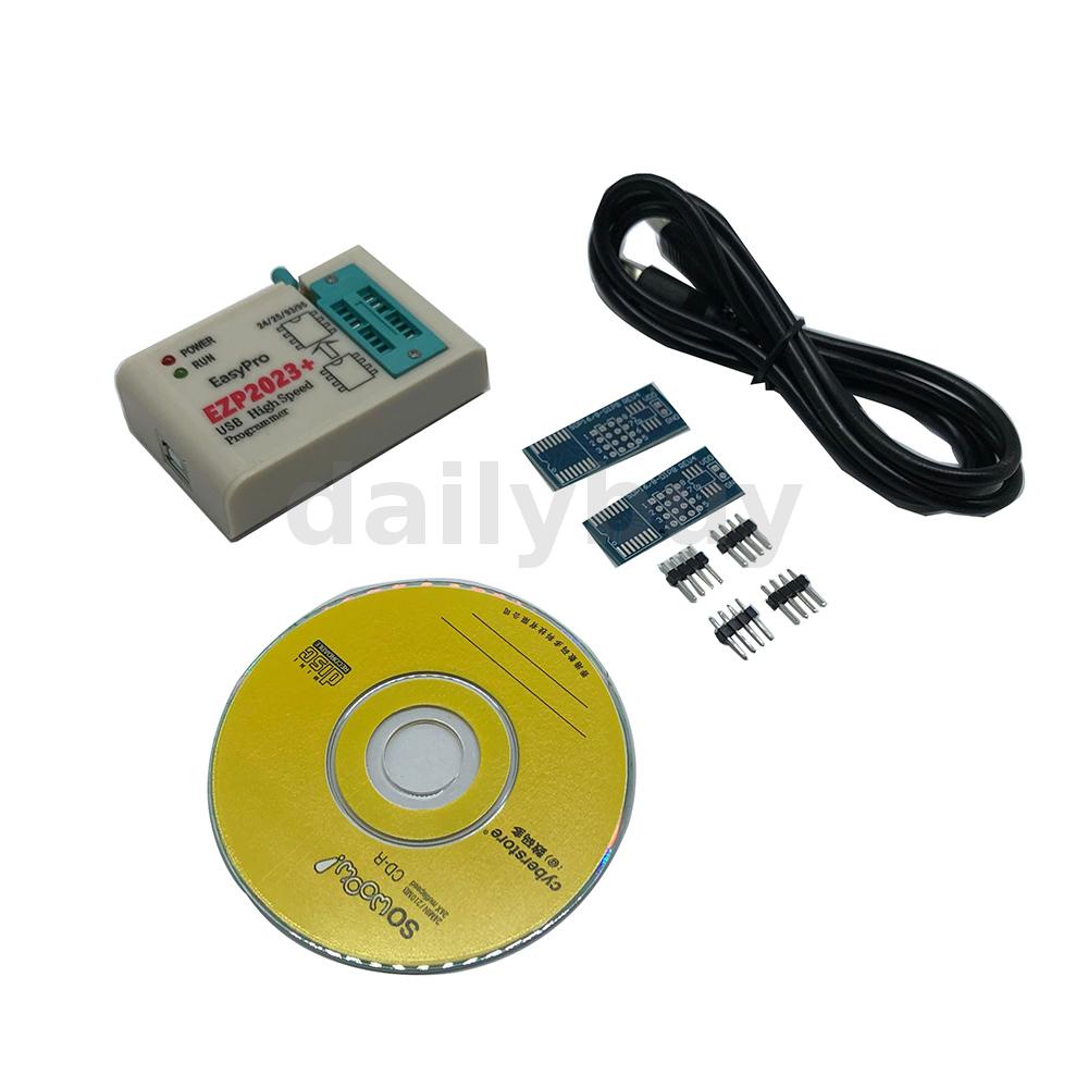 EZP2023+ High-speed SPI FLASH Programmer 24/25/93 bios 25T80 Burning ...