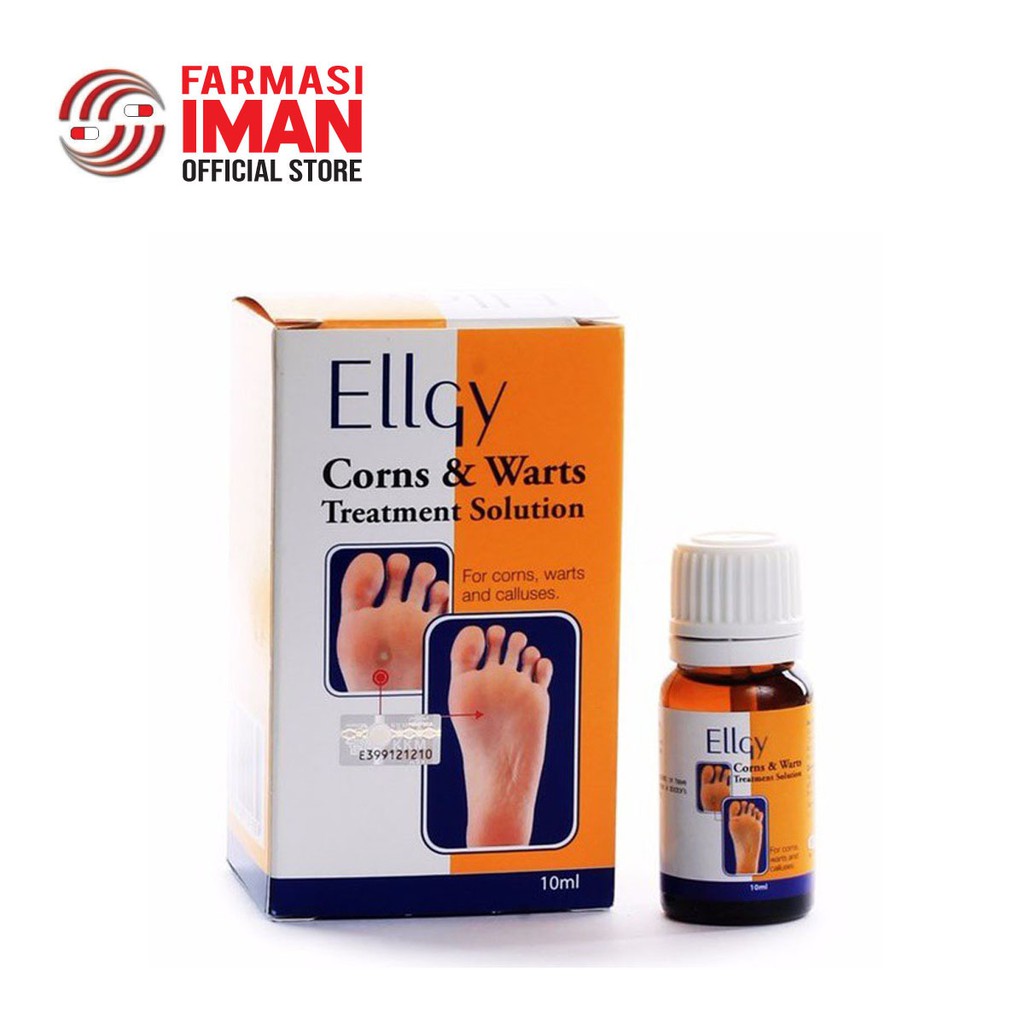 Ellgy Corn & Warts Treatment Solution 10ml | Shopee Malaysia