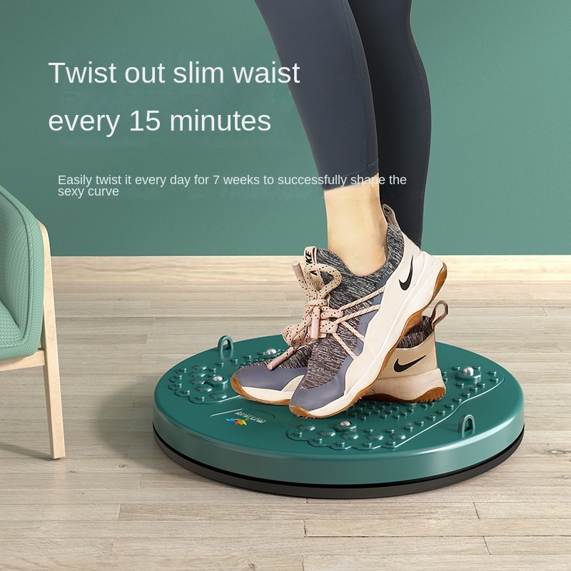 Rotary table waist exercise torsion board fitness rotary plate tight ...