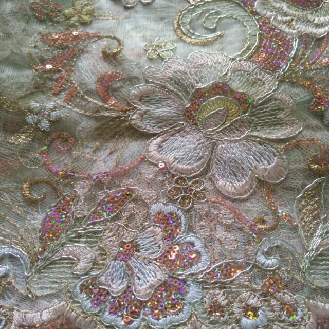 Jakel Lace + Dull Satin (for bridal/occasion) | Shopee Malaysia