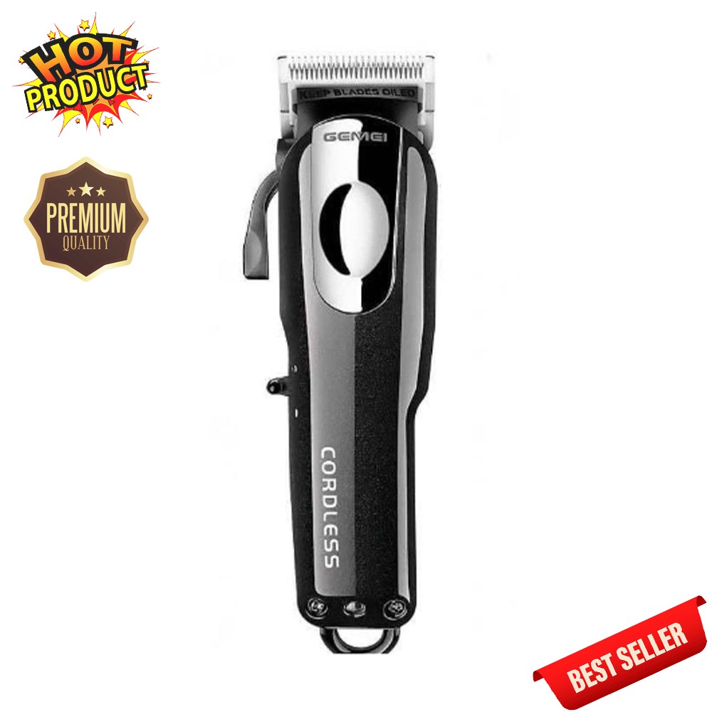Special Promotion Mesin Gunting Rambut Geemy *GM-805* Rechargeable Professional Hair Clipper ...