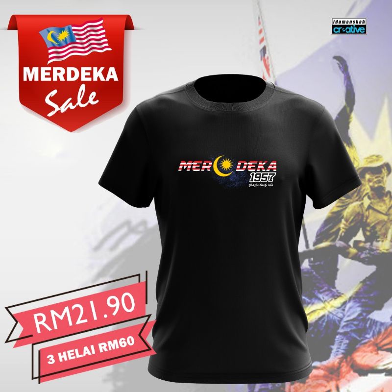 Tshirt MERDEKA Viral Malaysia | Shopee Malaysia