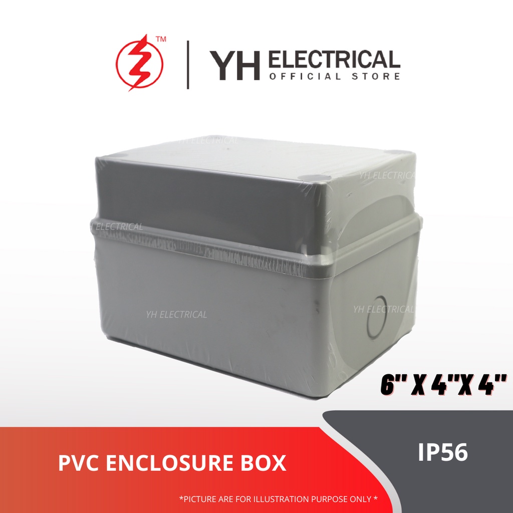 WIREMAN Weatherproof Enclosure Box IP56 /Junction Box/ PVC Electrical ...