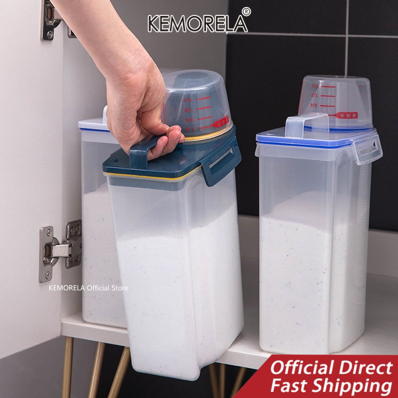 Multipurpose Washing Powder Container Household Detergent Box Cereal ...