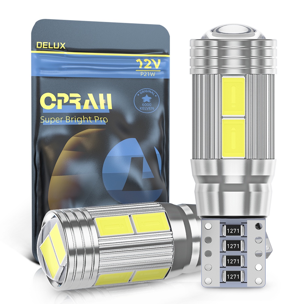 2PCS Automotive LED Width Indicator T10 5630 10SMD Canbus Car Light ...