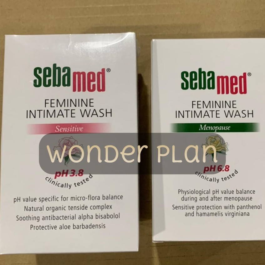 Sebamed Feminine Intimate Wash 200ml ( Sensitive / Menopause) | Shopee ...