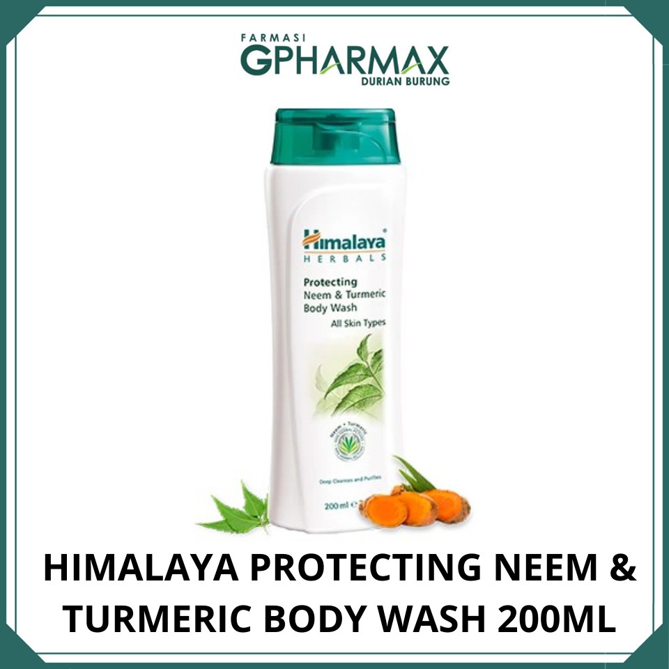 Himalaya Protecting Neem & Turmeric Body Wash 200ml | Shopee Malaysia