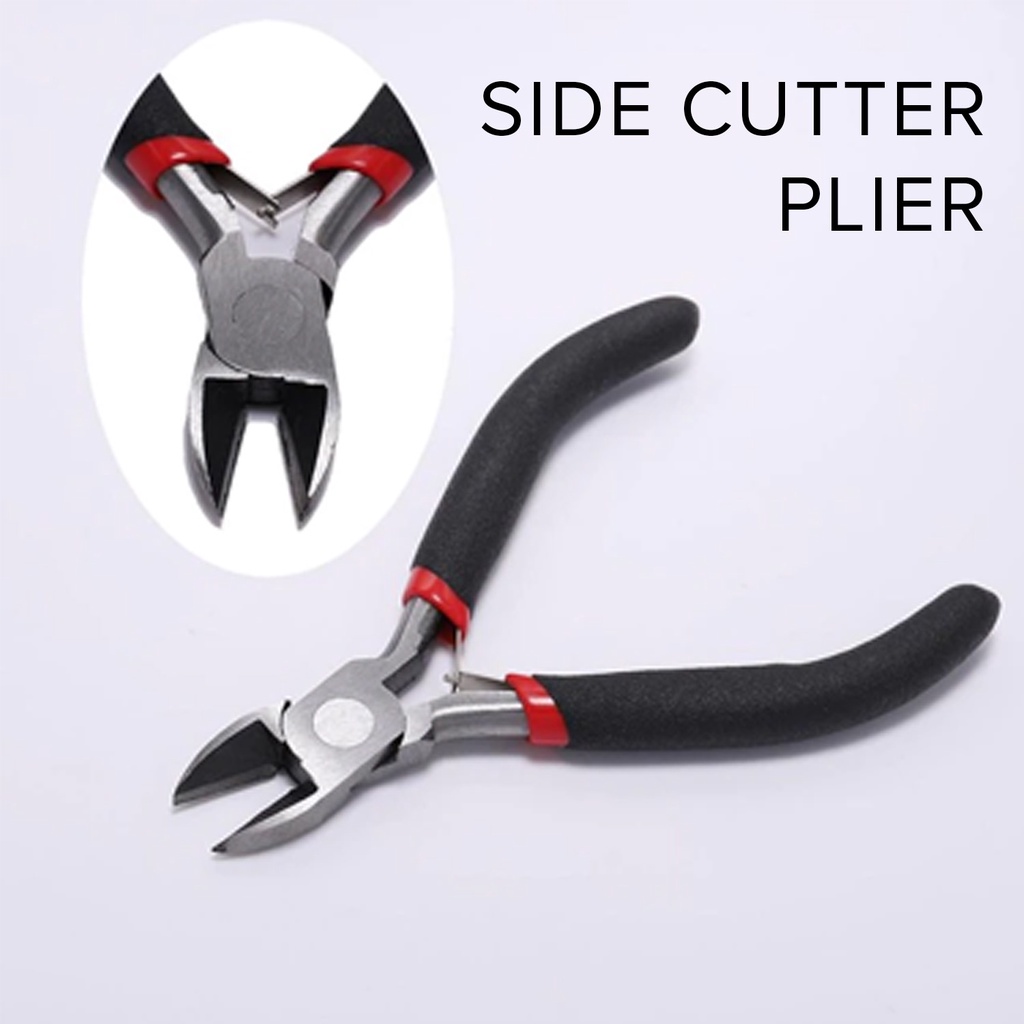 MINI PLIER 5 INCH DIY TOOL MULTI-PURPOSE JEWELLERY MAKING LONG NOSE ...