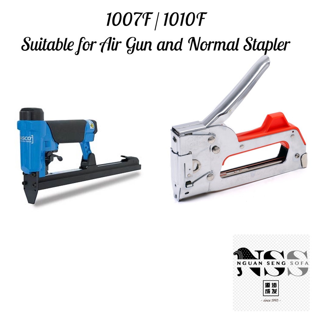1007F (7mm) and 1010F (10mm) Staple Bullet/ Ubat Paku Tembak Angin/ 风枪钉 ...