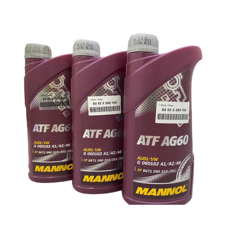 100% ORIGINAL MANNOL MN8213 ATF AG60 (1L) Buy in bundle | Shopee Malaysia