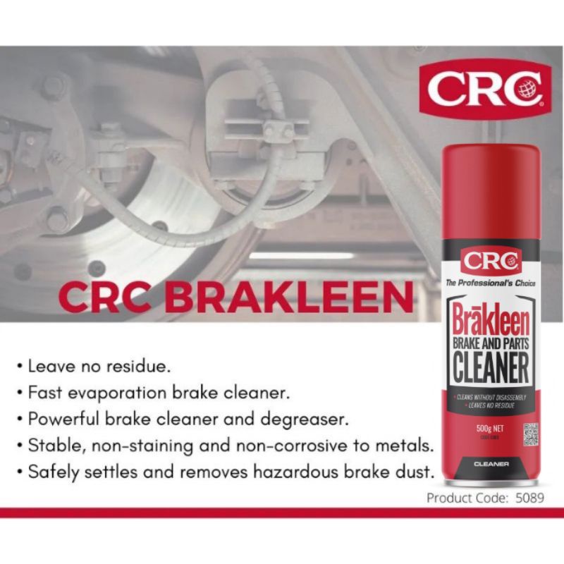 CRC BRAKLEEN (500G) 5089 Pre-Order | Shopee Malaysia