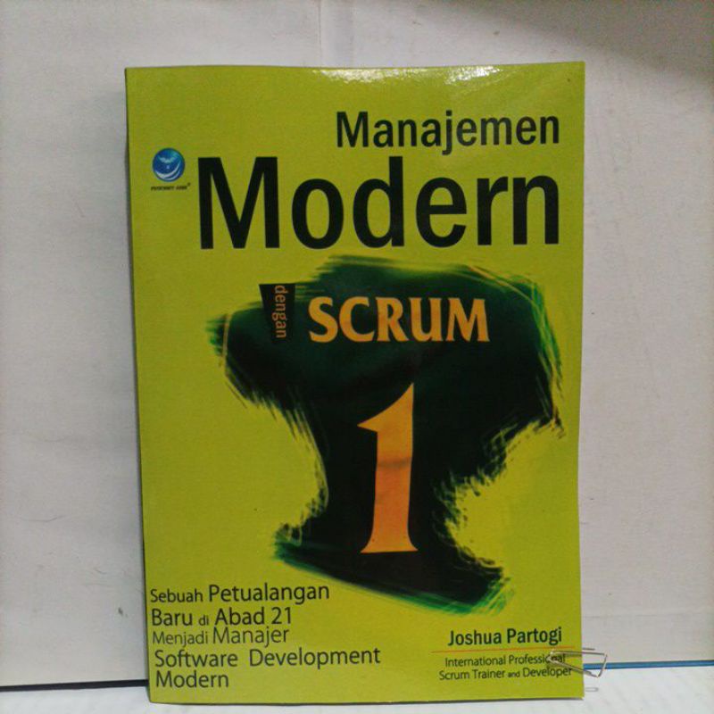 Modern Management Book With scrum 1 A New Adventure In The 21st Century ...