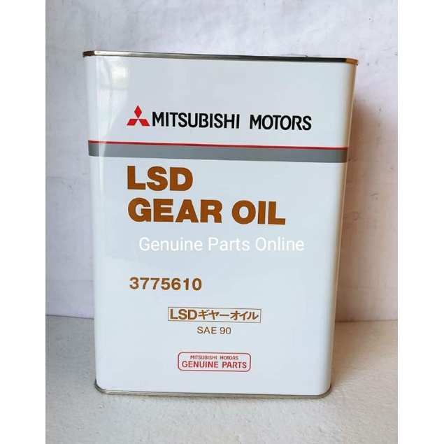 Mitsubishi Original LSD SAE 90 Gear Oil 4Liter 3775610 | Shopee Malaysia