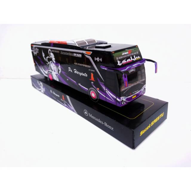 HITAM UNGU Miniature BIS BUS PO. Haryanto TSALJU HARYANTO HOLY TOWER ...