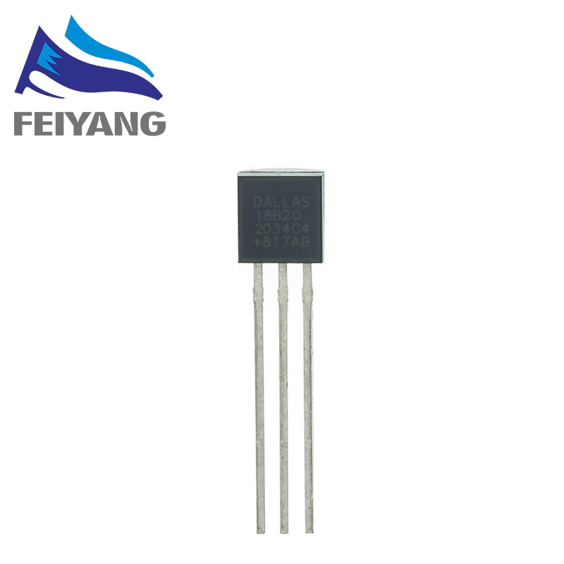 DS18B20 Temperature Sensor Module Kit Waterproof 100CM Digital Sensor ...