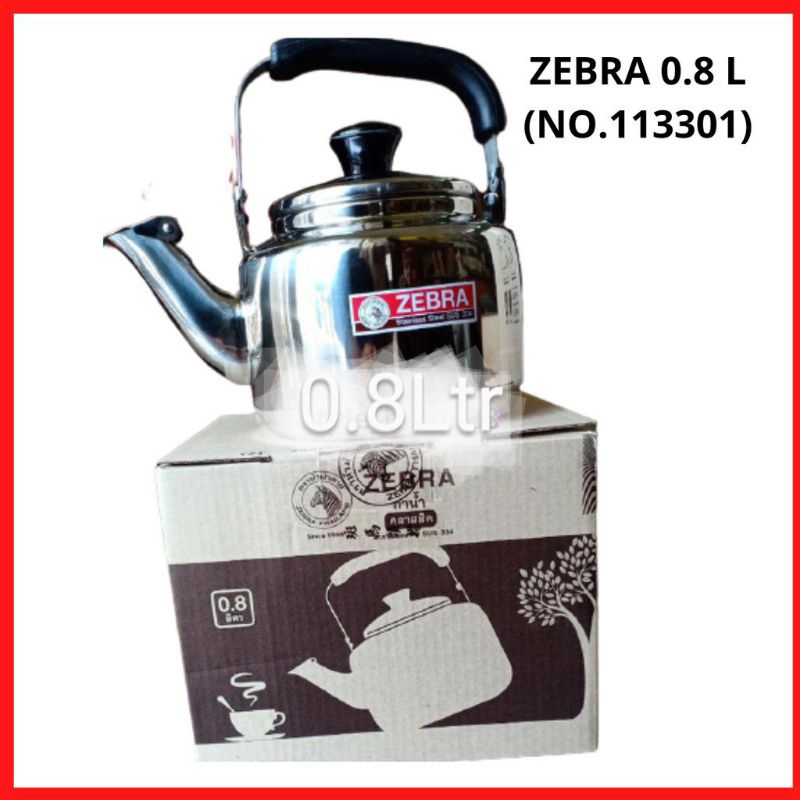 Original zebra from thailand stainless steel Whistling kettle (0.8L ...