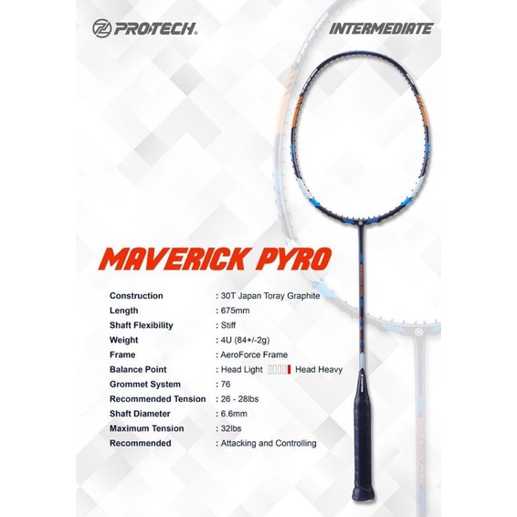 MAVERICK PYRO (4U) | FOC STRING + GRIP | Shopee Malaysia