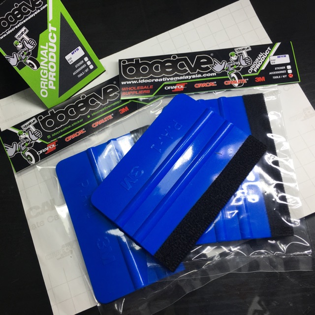 SQUEEGEE with Felt / SEKUJI felt- 3M / sticker / tinted / oracal ...