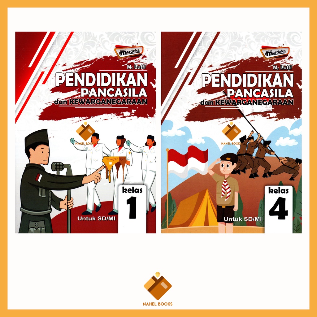 Ppkn BOOK (BOOK FOR PANCASILA AND CITIZENSHIP MANAGEMENT) SD CLASS 1,2 ...