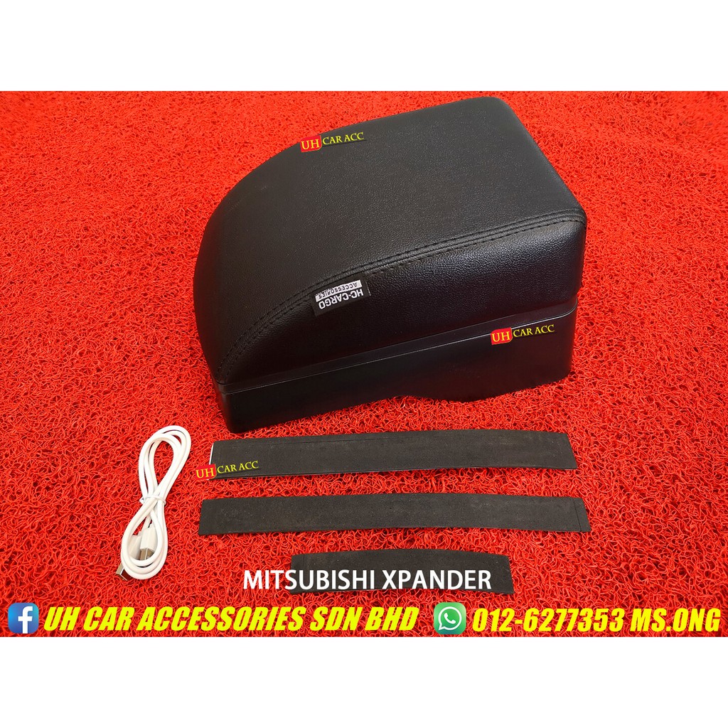 Mitsubishi Xpander 2020 Console Box Arm Rest With USB [READY STOCK ...