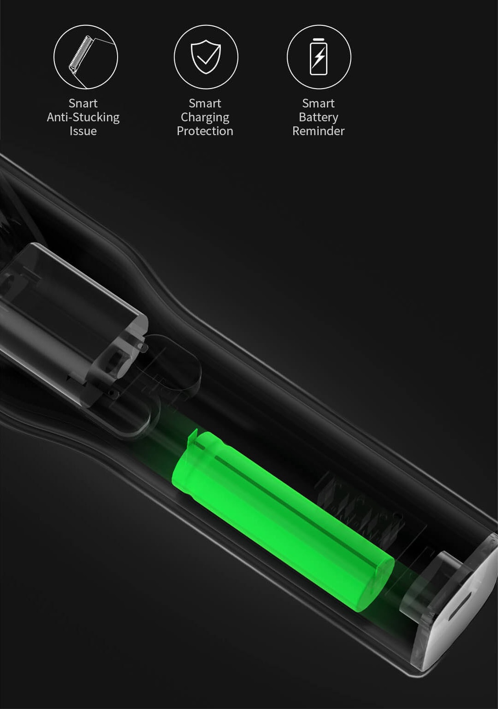 ENCHEN Boost Hair Clipper Cordless Electric Cutter Trimmer Barber ...