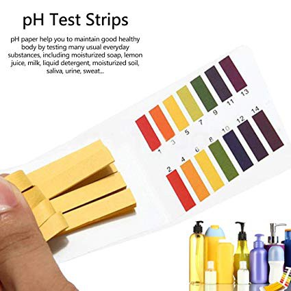 pH Litmus Paper Swimming Pool Tester Alkaline Acid Indicator pH Paper ...