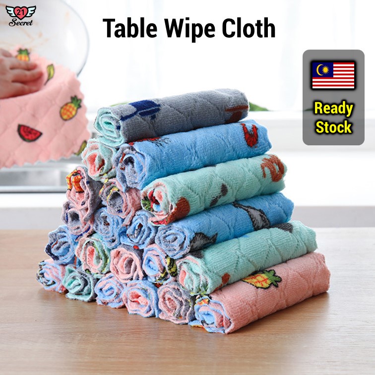Table Cloth Table Wipe Magic Wipe Cleaning Cloth Towel Dish Cloth ...