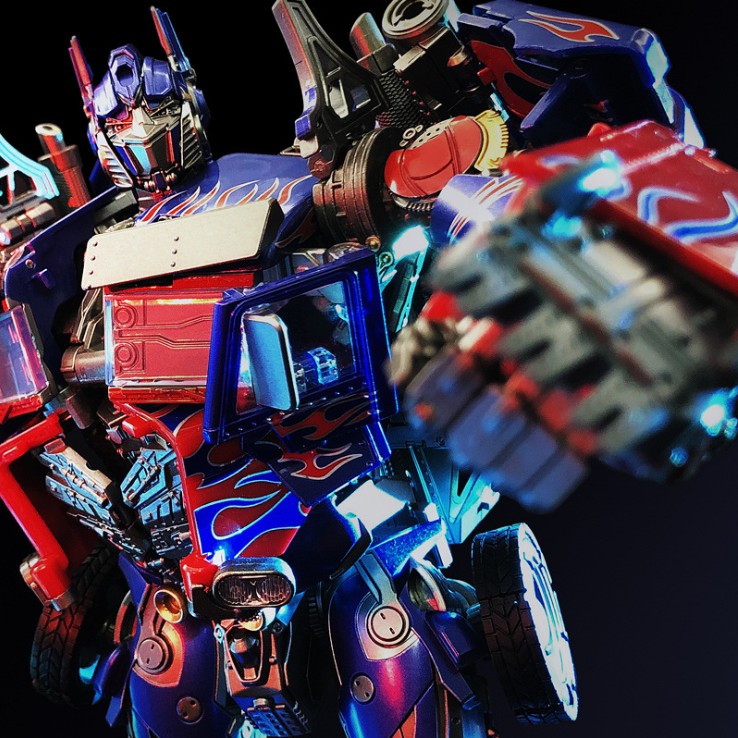 Transformers × Optimus Prime LS03/KM01 MPM04 30 cm Alloy Ver. Action ...