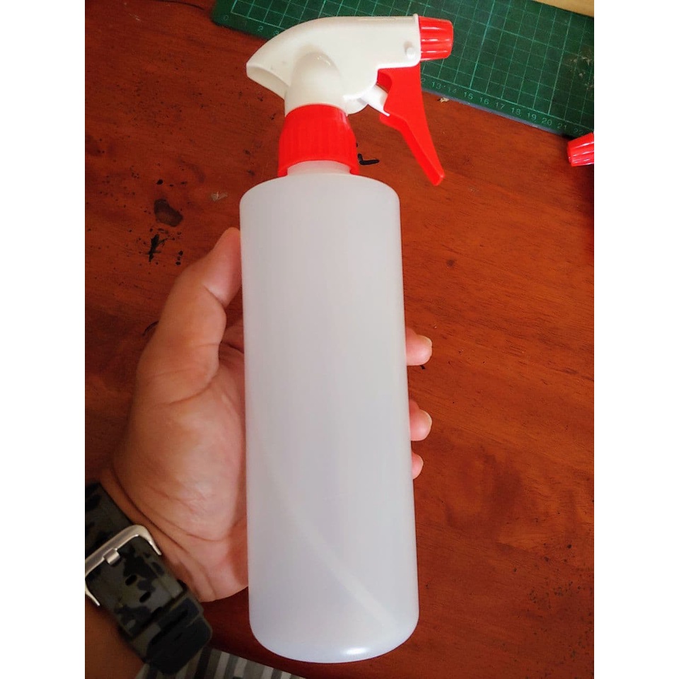 HIGH QUALITY 500ML HDPE SPRAY BOTTLE RED TRIGGER 1pcs BOTOL SEMBURAN ...