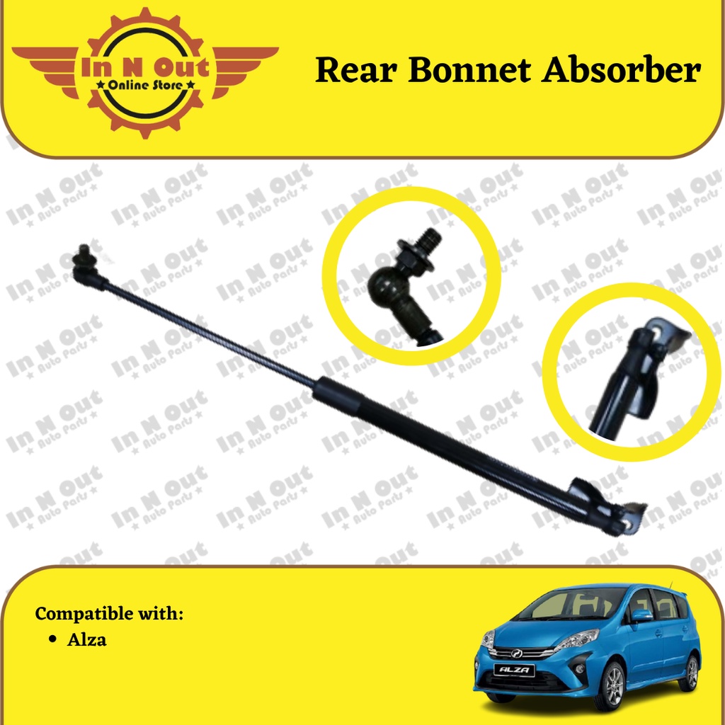 Rear Bonnet Absorber - [Perodua Alza] | Shopee Malaysia