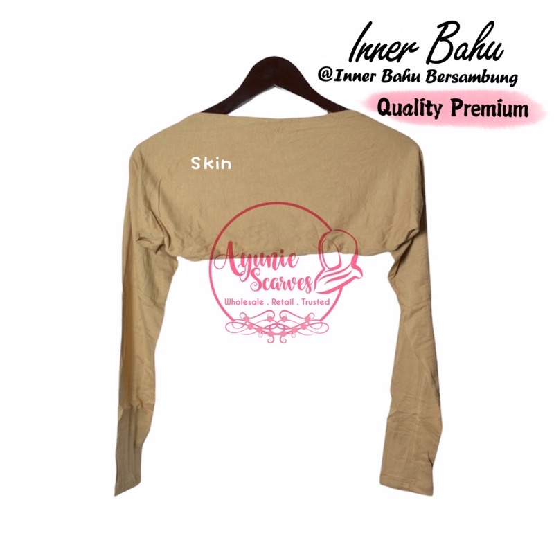 Plus Size Inner Bahu Inner Lenggan Panjang Separuh “Ready Stock” Cotton ...