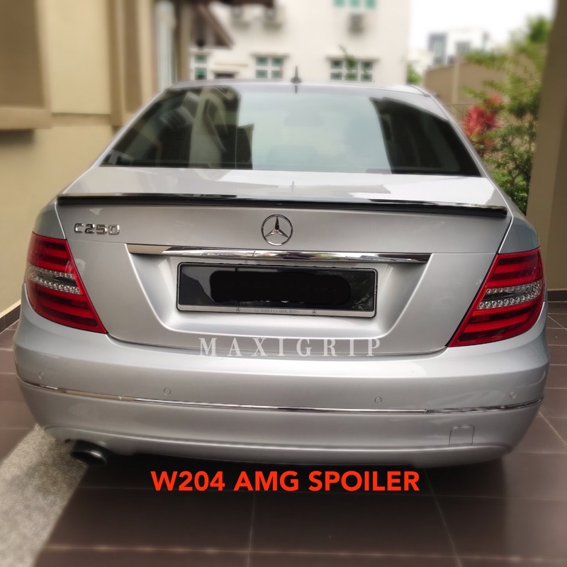 Mercedes benz W204 AMG Spoiler PSM Renntech W204 spoiler accessories | Shopee Malaysia
