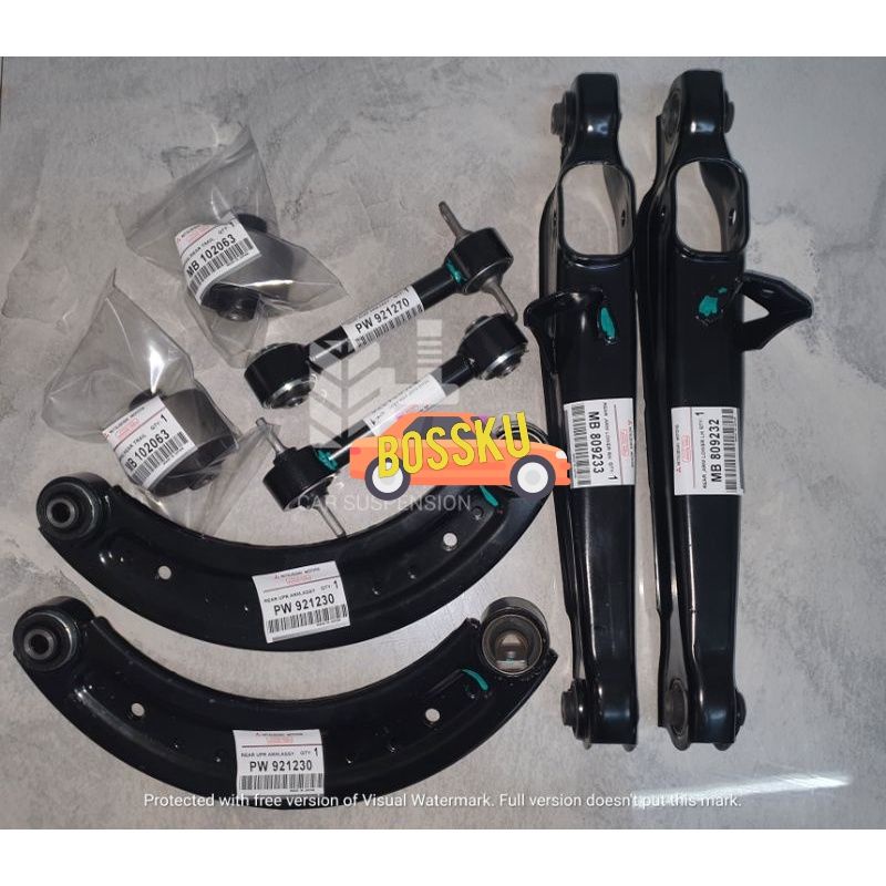 1 SET 8PCS!!! PROTON PREVE / SUPRIMA / REAR LOWER ARM / REAR SUSPENSION ...