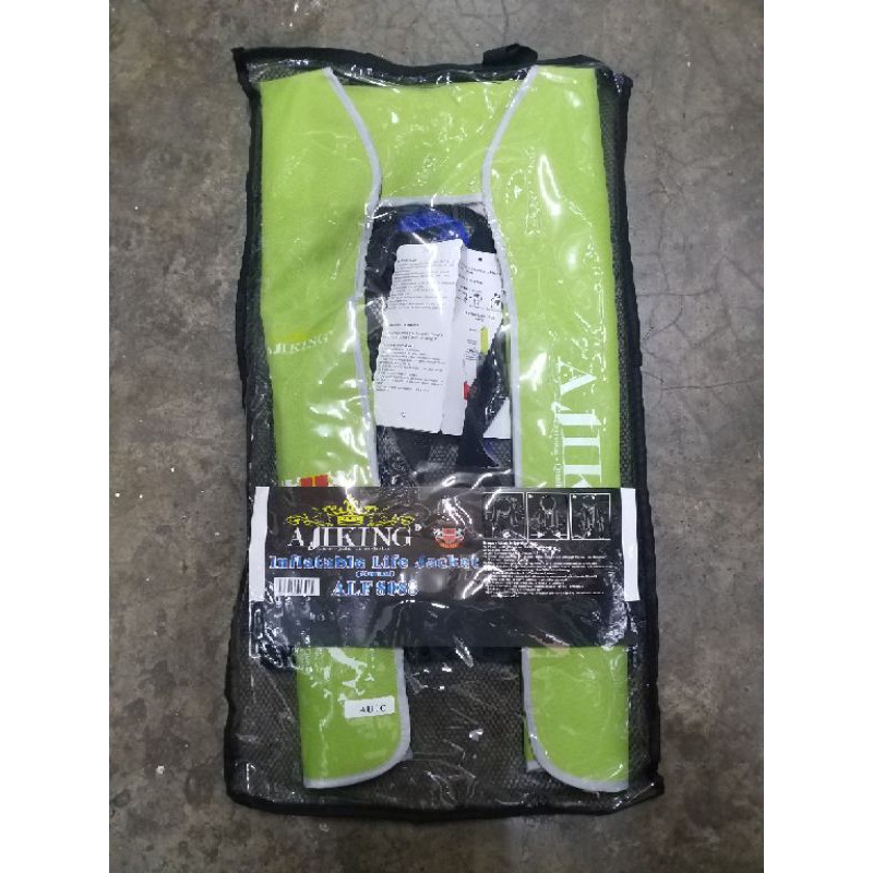 AJIKING INFLATABLE LIFE JACKET - ALF8088(AUTO) | Shopee Malaysia