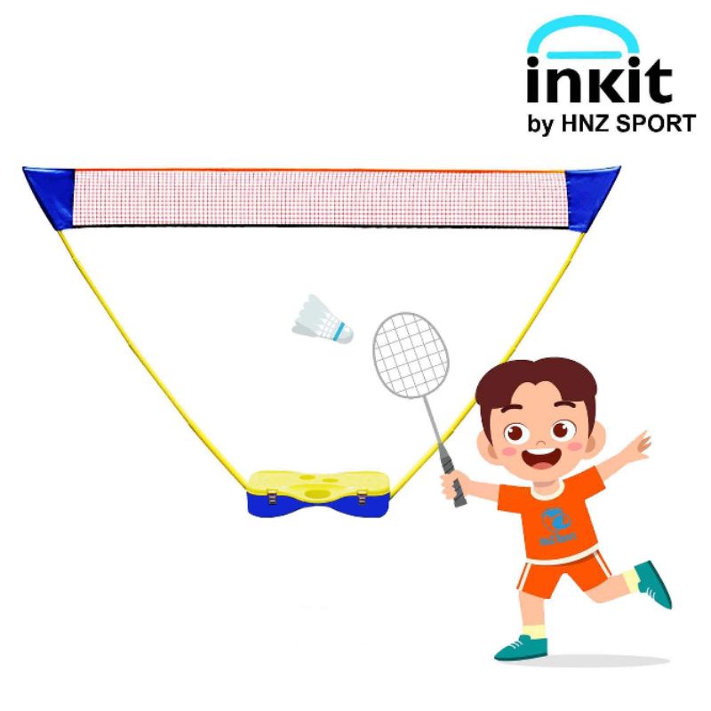 badminton net badminton stand court 3 meter length HNZ SPORT INKIT ...