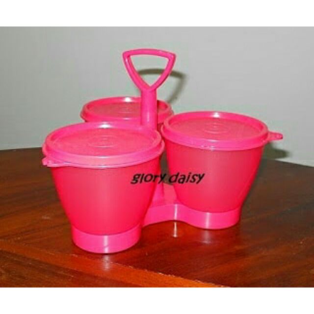 Tupperware - Condimate set (HOSTESS) 1pc food container , bekas makanan ...